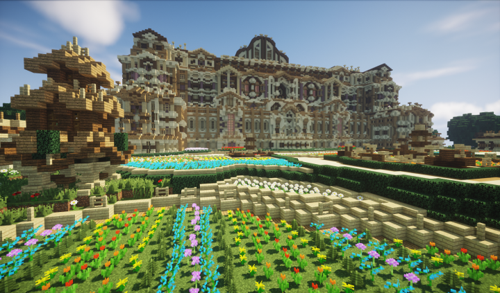 Old Wood Mansion Minecraft Map