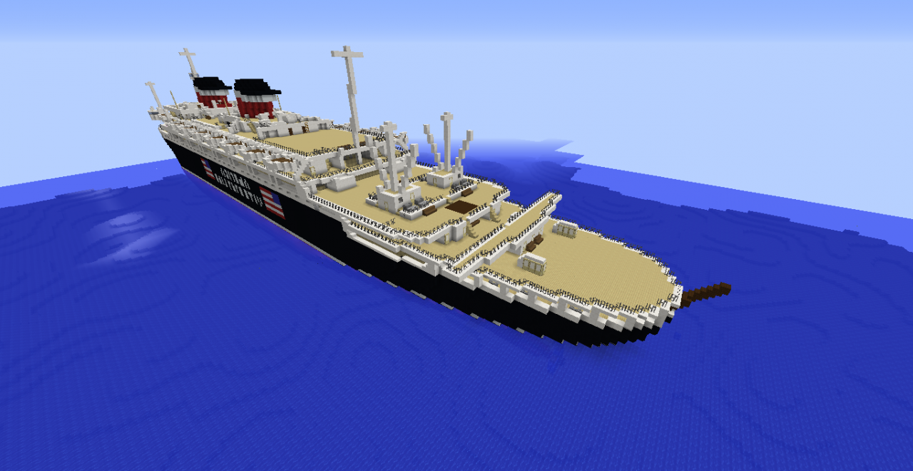SS America Remastered edition (80 years) Minecraft Map
