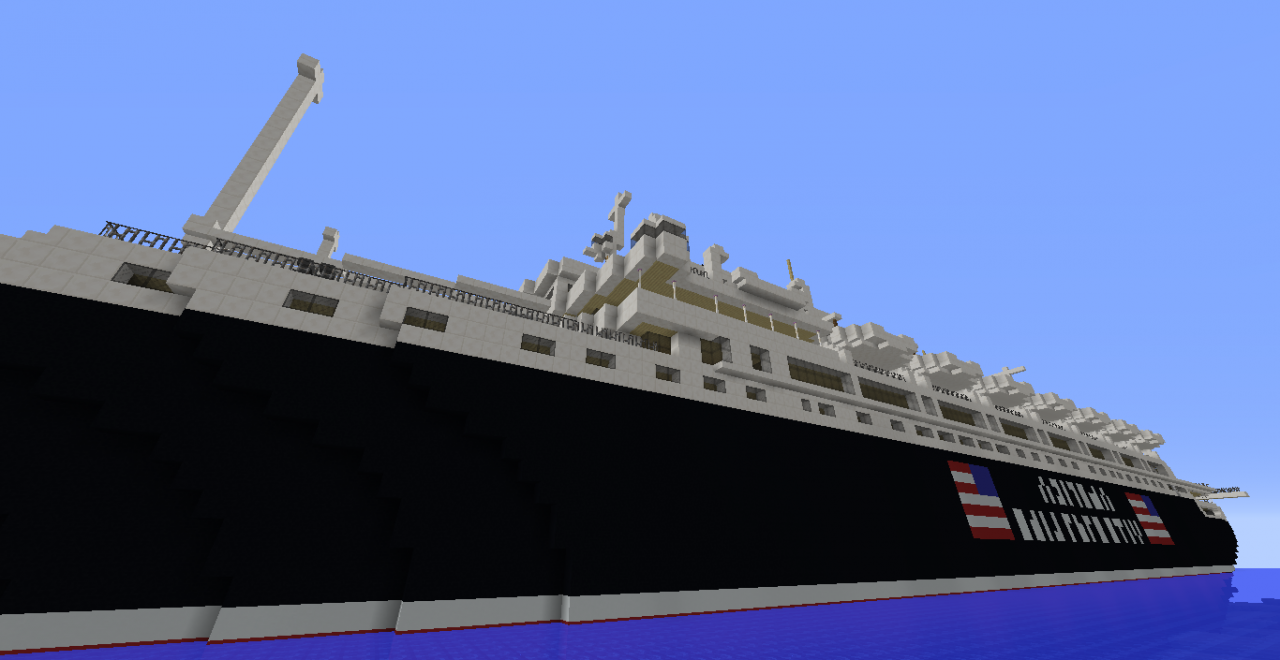 SS America Remastered edition (80 years) Minecraft Map