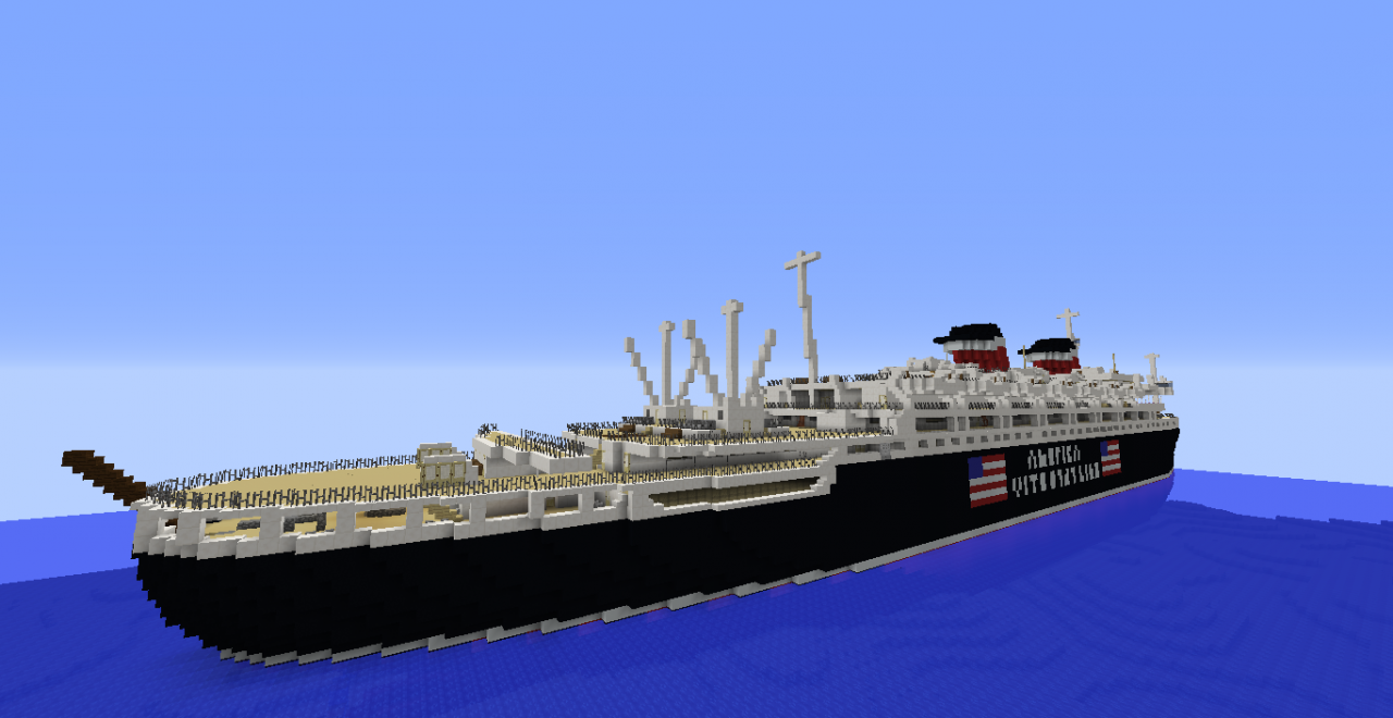 SS America Remastered edition (80 years) Minecraft Map