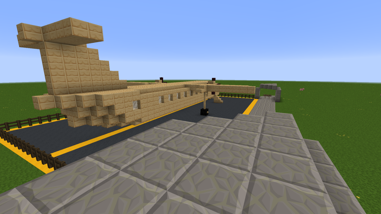 Plane Gallery Minecraft Map