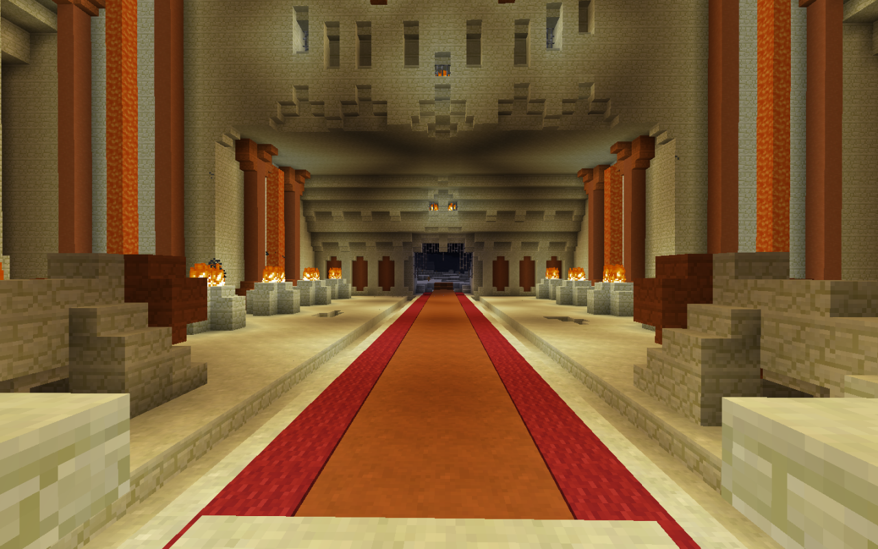 Epic evil pyramid Minecraft Map