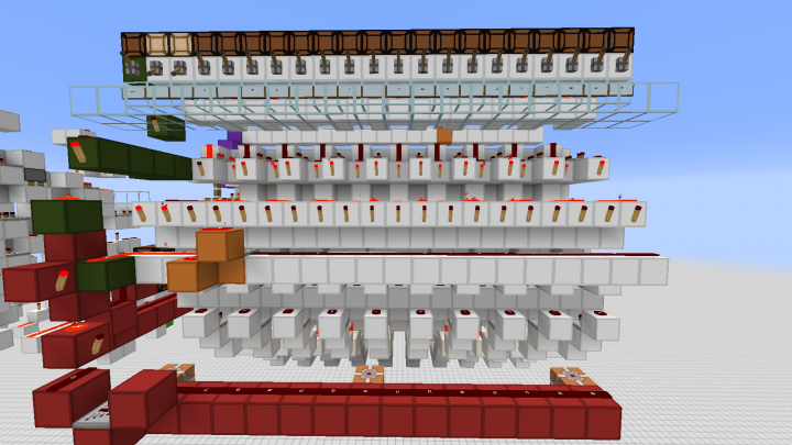 Electronic lock (small/redstone) Minecraft Map