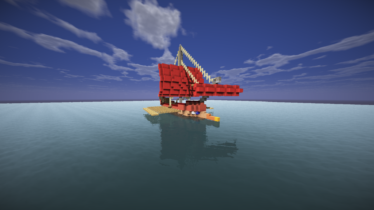 Roman Galley Minecraft Map