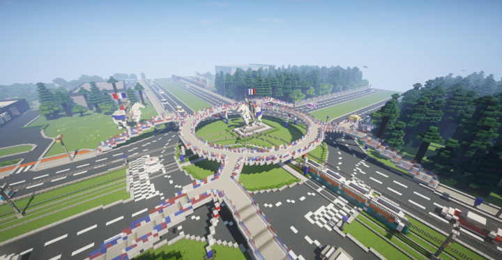 Napoléon Bonaparte Roundabout Minecraft Map