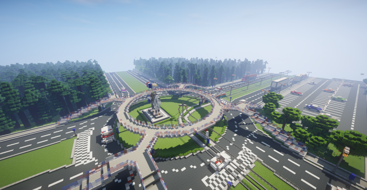 Napoléon Bonaparte Roundabout Minecraft Map