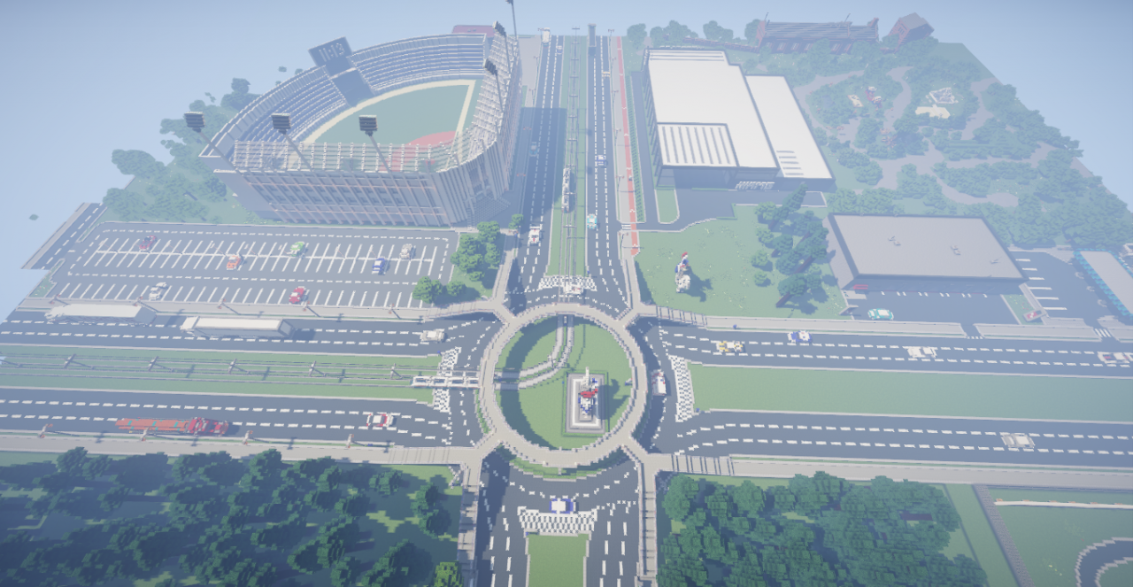 Napoléon Bonaparte Roundabout Minecraft Map