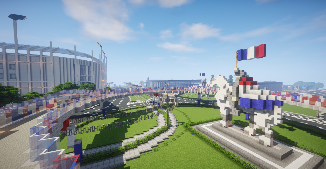 Napoléon Bonaparte Roundabout Minecraft Map