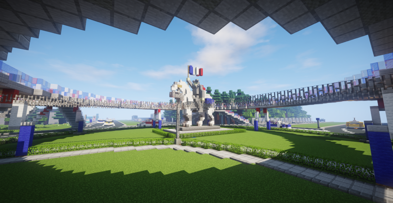 Napoléon Bonaparte Roundabout Minecraft Map