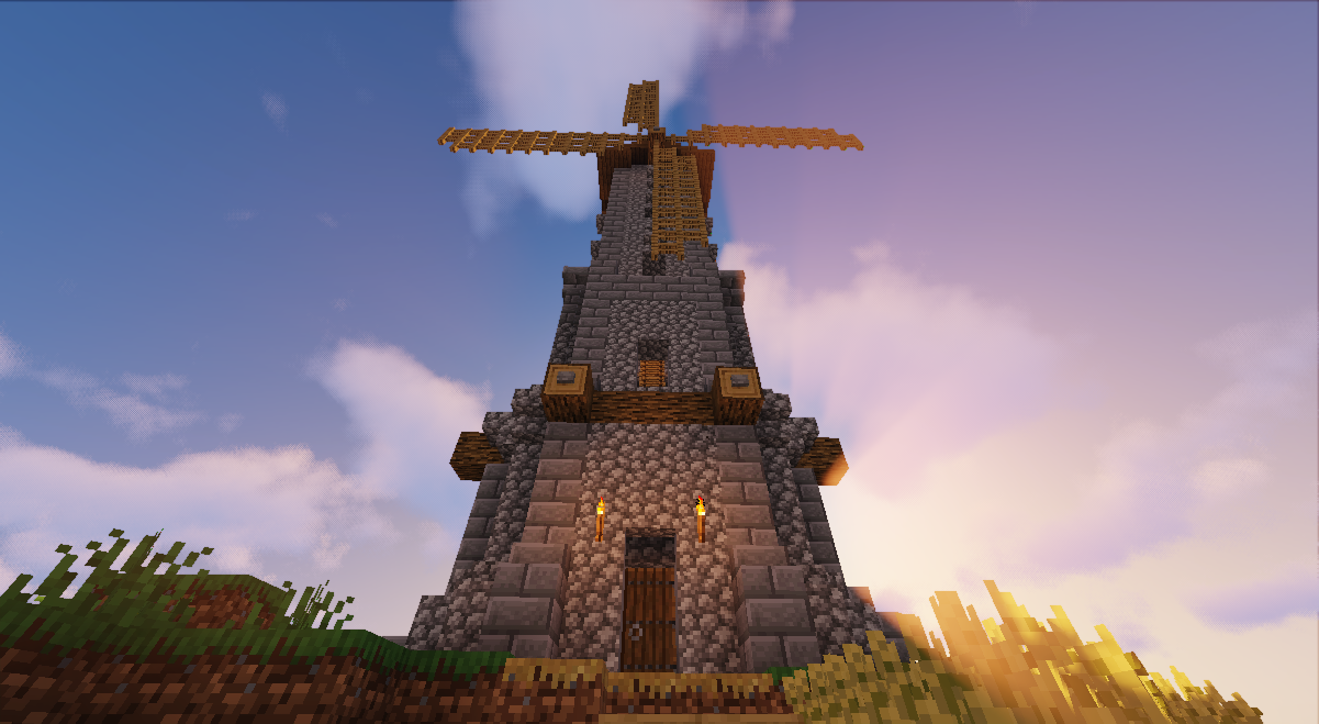 Medieval Windmill Minecraft Map