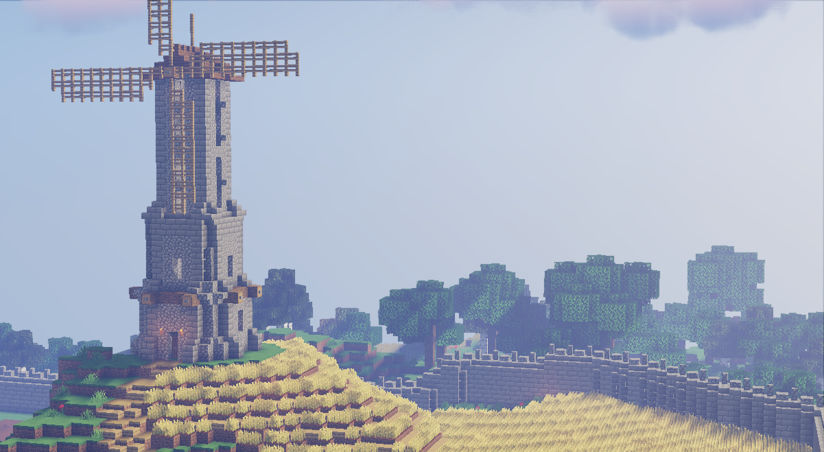 Medieval Windmill Minecraft Map