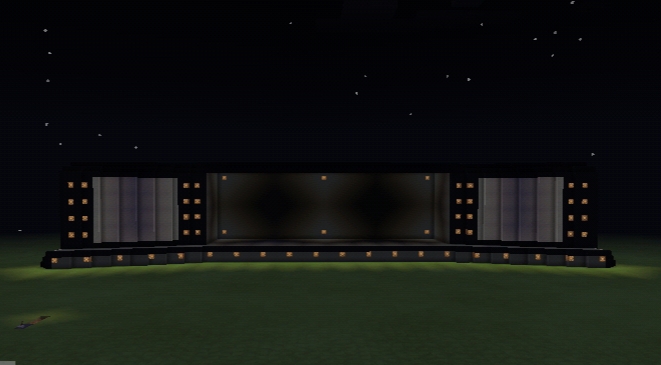 MJ HIStory Tour Concert Stage Minecraft Map