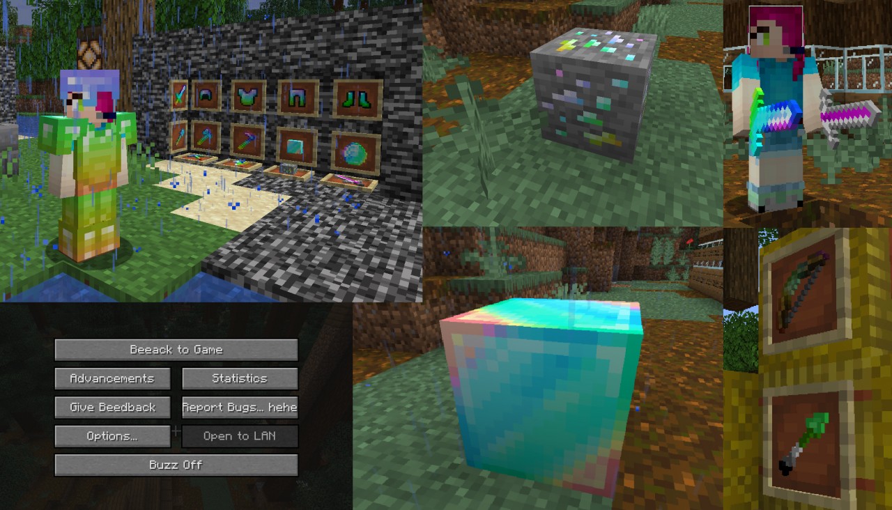 LGBeeT+ Resource Pack [Ready for 1.15!] Minecraft Texture Pack