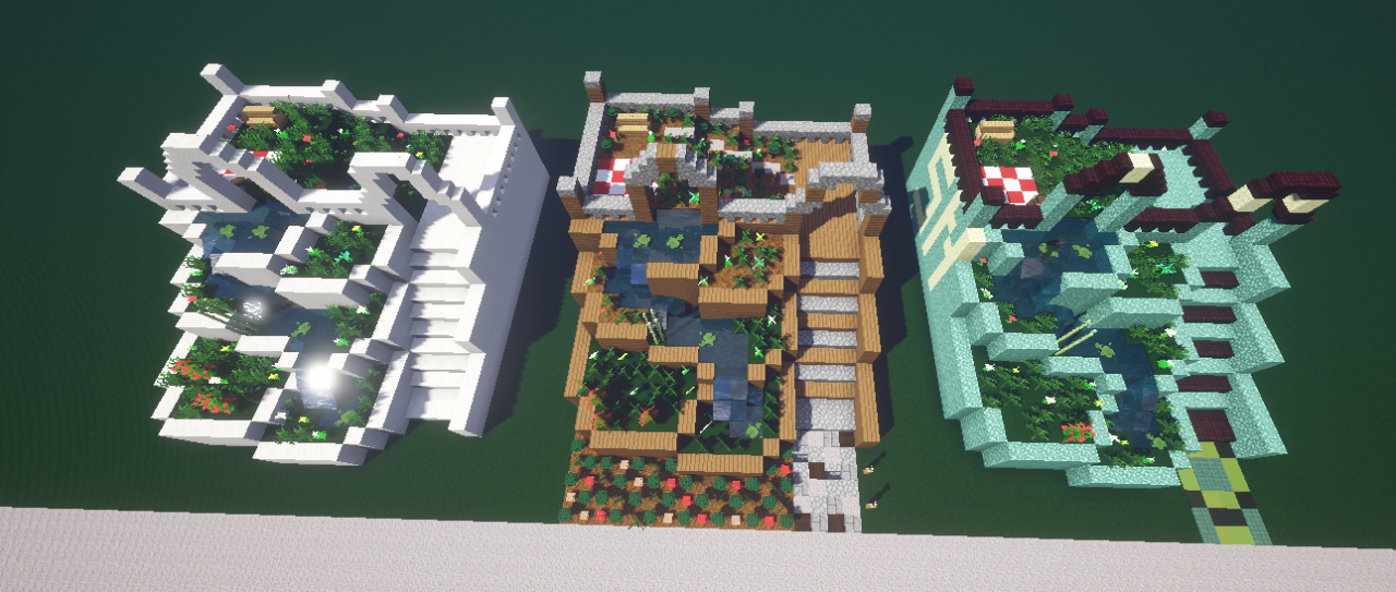 Garden terrace Minecraft Map