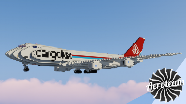 Boeing 747-8F | DOWNLOAD Minecraft Map