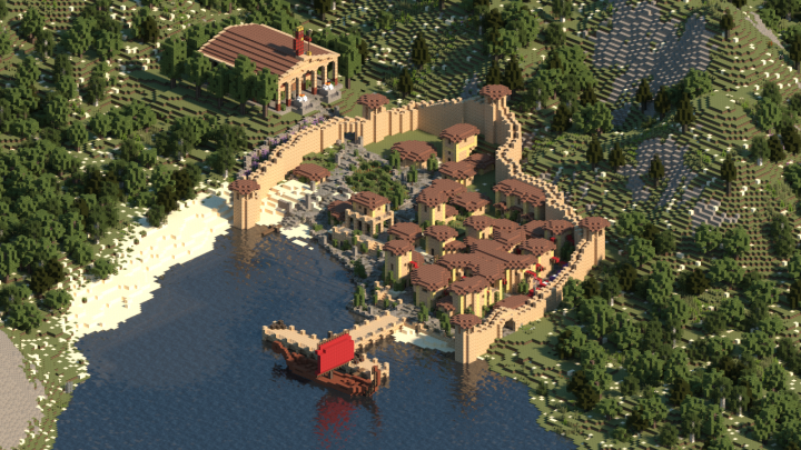 Argos (Ancient Greek City) Minecraft Map