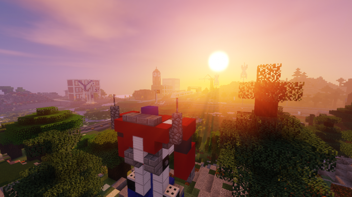 Transformers: Optimus Prime Minecraft Map
