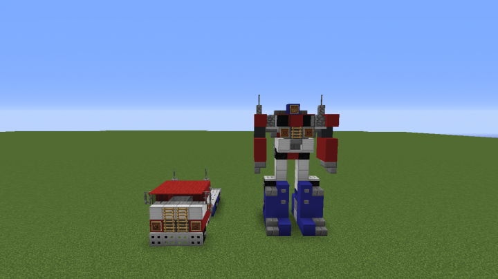 Transformers: Optimus Prime Minecraft Map