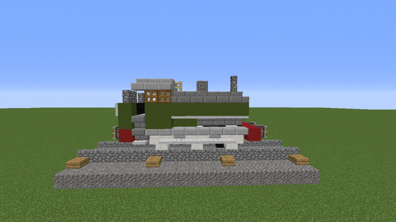 G.W.R. Pannier Tank Engine: (57xx Class) Minecraft Map