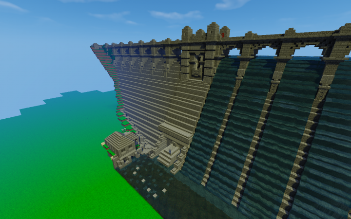 Vyrnwy Dam, Wales Minecraft Map
