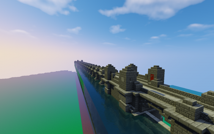 Vyrnwy Dam, Wales Minecraft Map