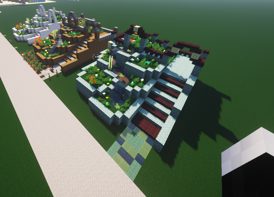 Garden terrace Minecraft Map