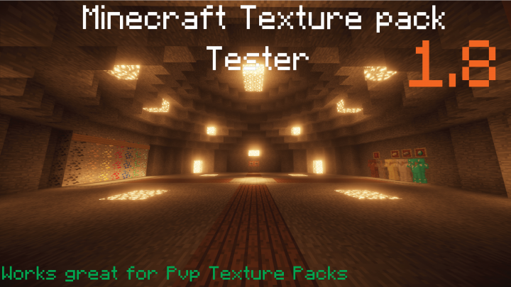 Texture Pack Tester 1.8 Minecraft Map
