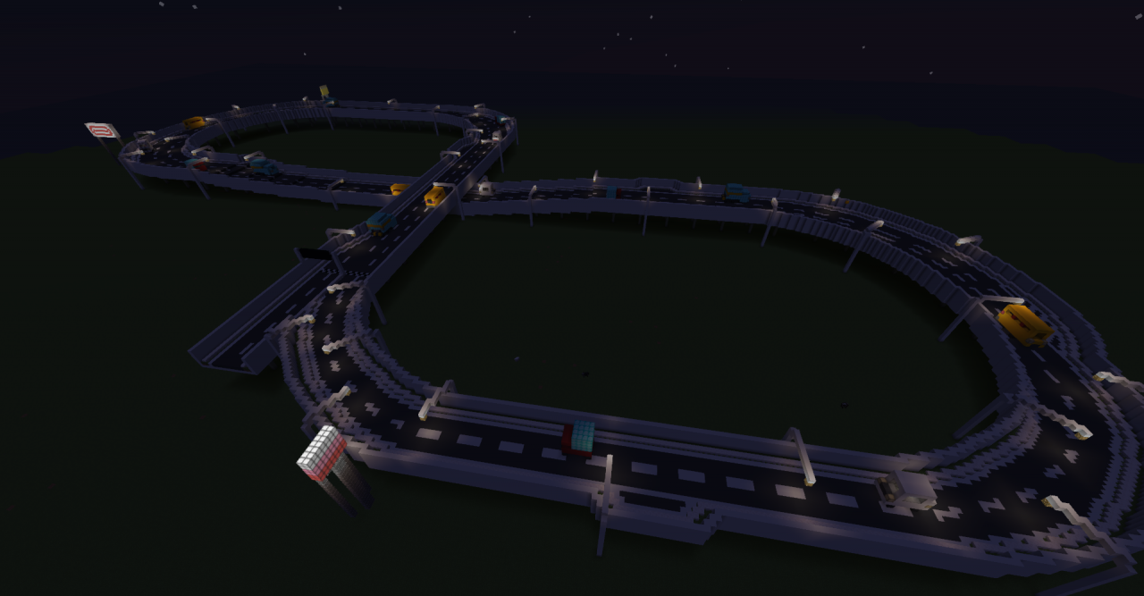 N64 Toad's Turnpike Minecraft Map