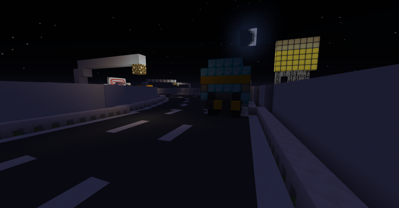 N64 Toad's Turnpike Minecraft Map