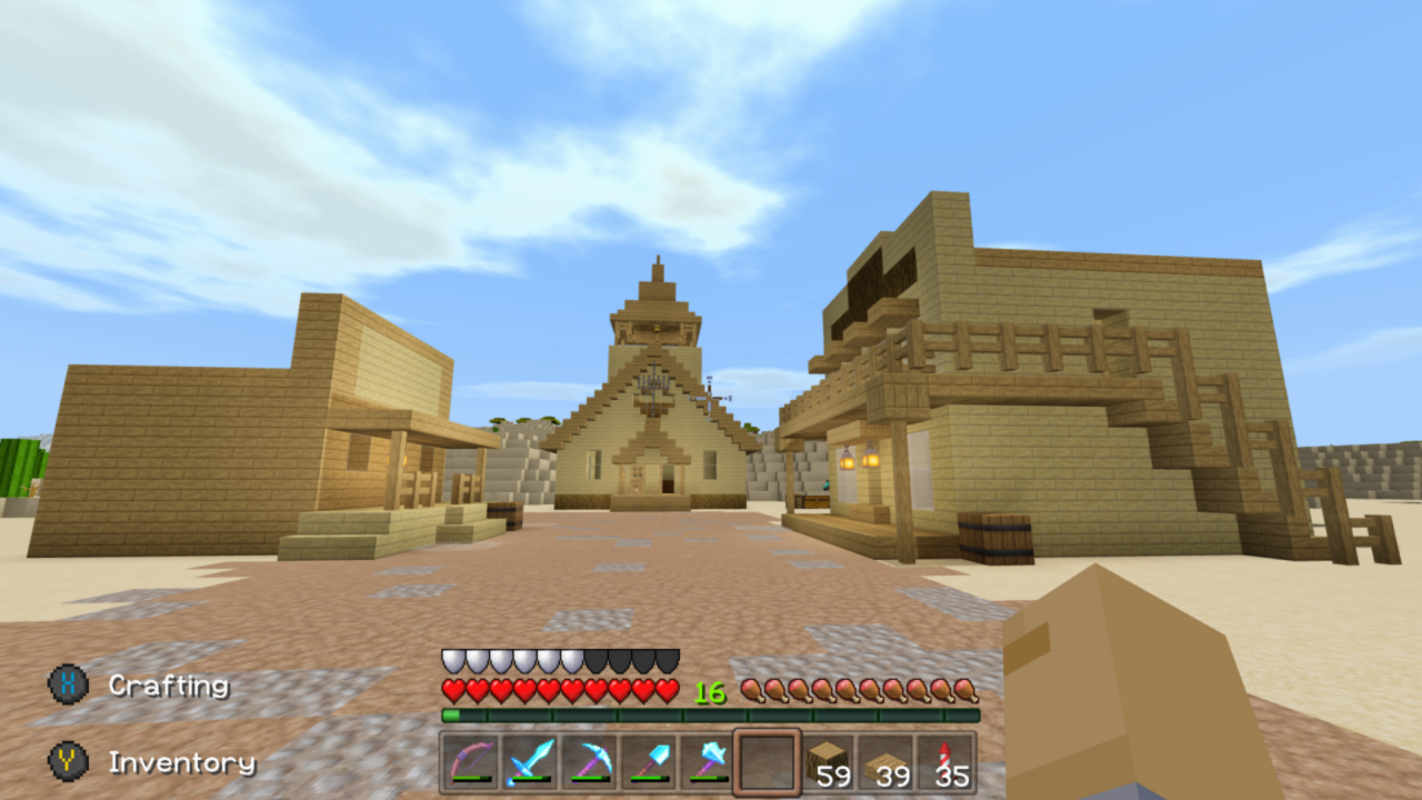 Wild West Town Minecraft Map