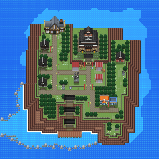 Tsukinami Village - Pokemon Uranium Minecraft Map