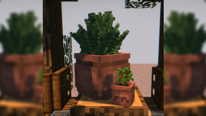 Potted Fern Minecraft Map
