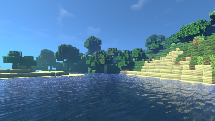 shader art Minecraft Map