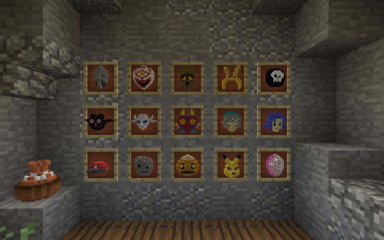 Majora's Mask Resourcepack Display Minecraft Map