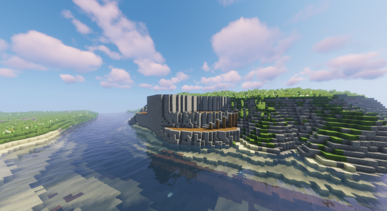 The River Fortress Minecraft Map