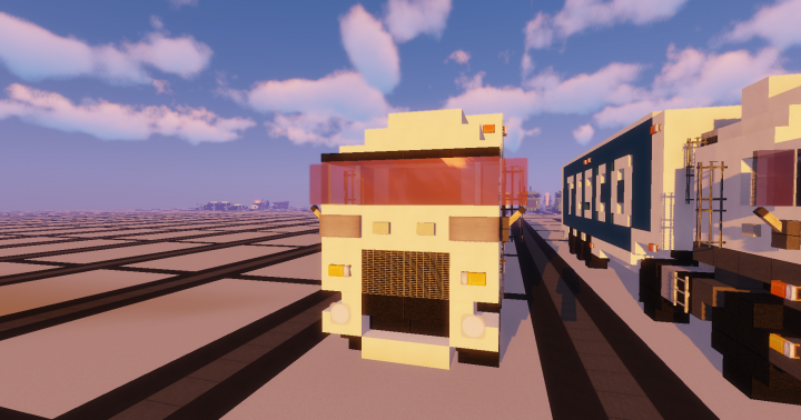 1.5:1 Scale Mercedes-Benz EUROPEAN Fedex Trucks Minecraft Map