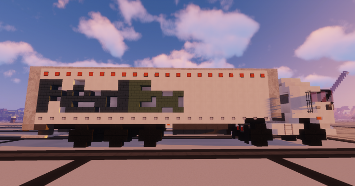 1.5:1 Scale Mercedes-Benz EUROPEAN Fedex Trucks Minecraft Map