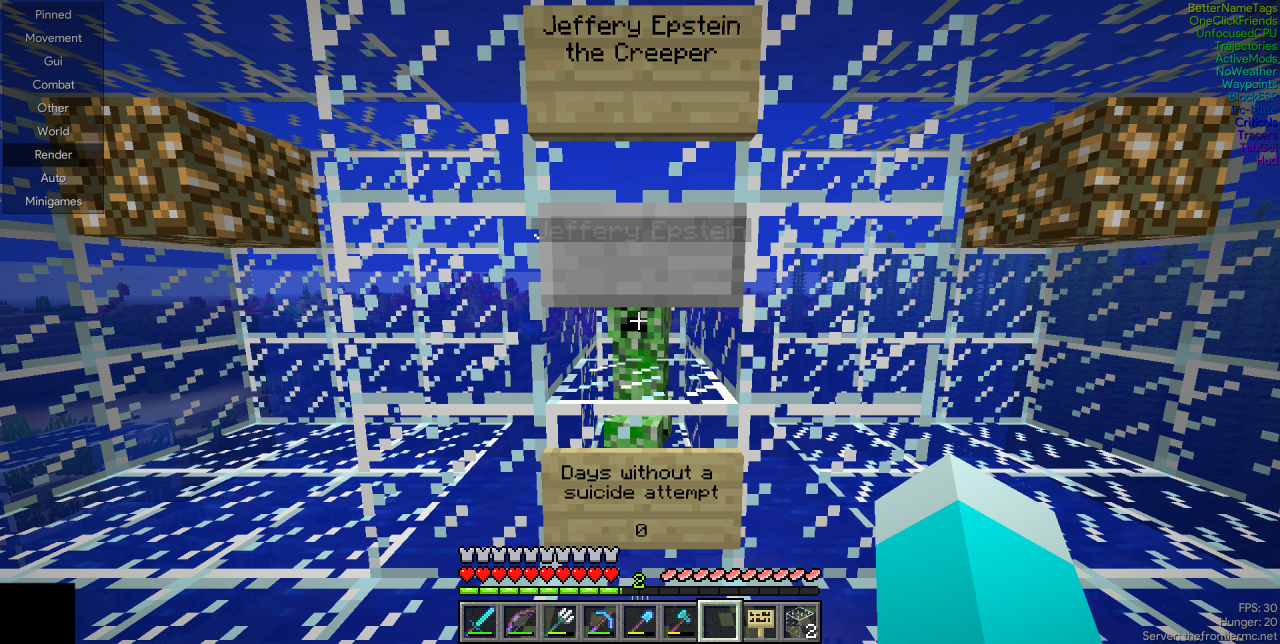 The Frontier, a cross between factions and anarchy. Minecraft Server