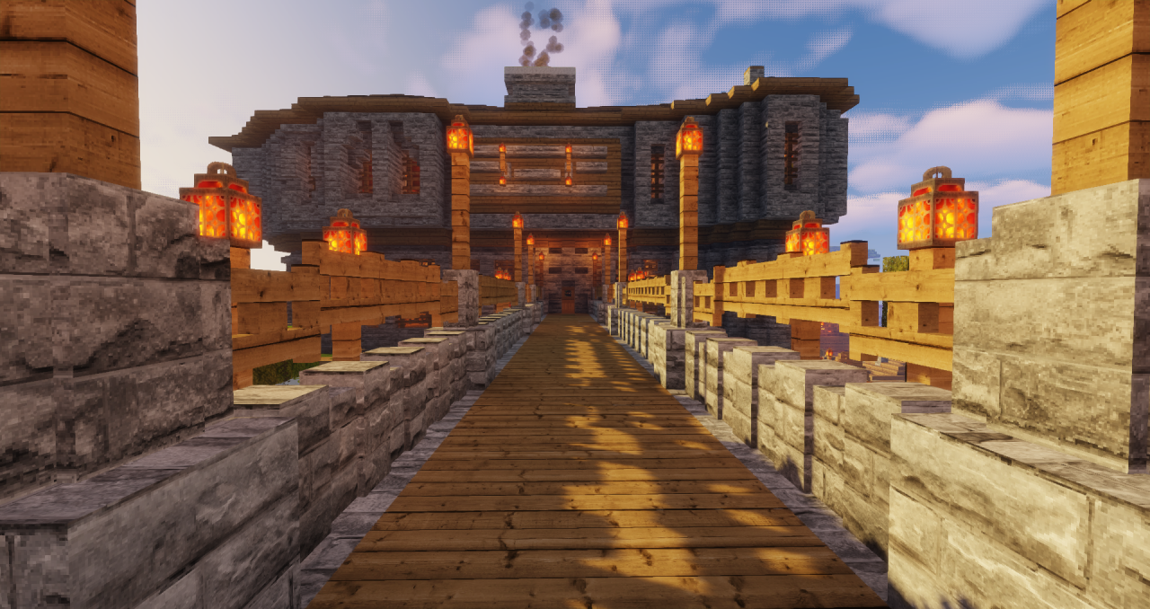 Steam Village Minecraft Map