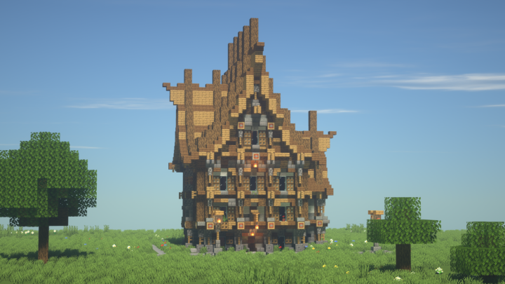 Beautiful Great Medieval House 1 | by VeeltenHD Minecraft Map