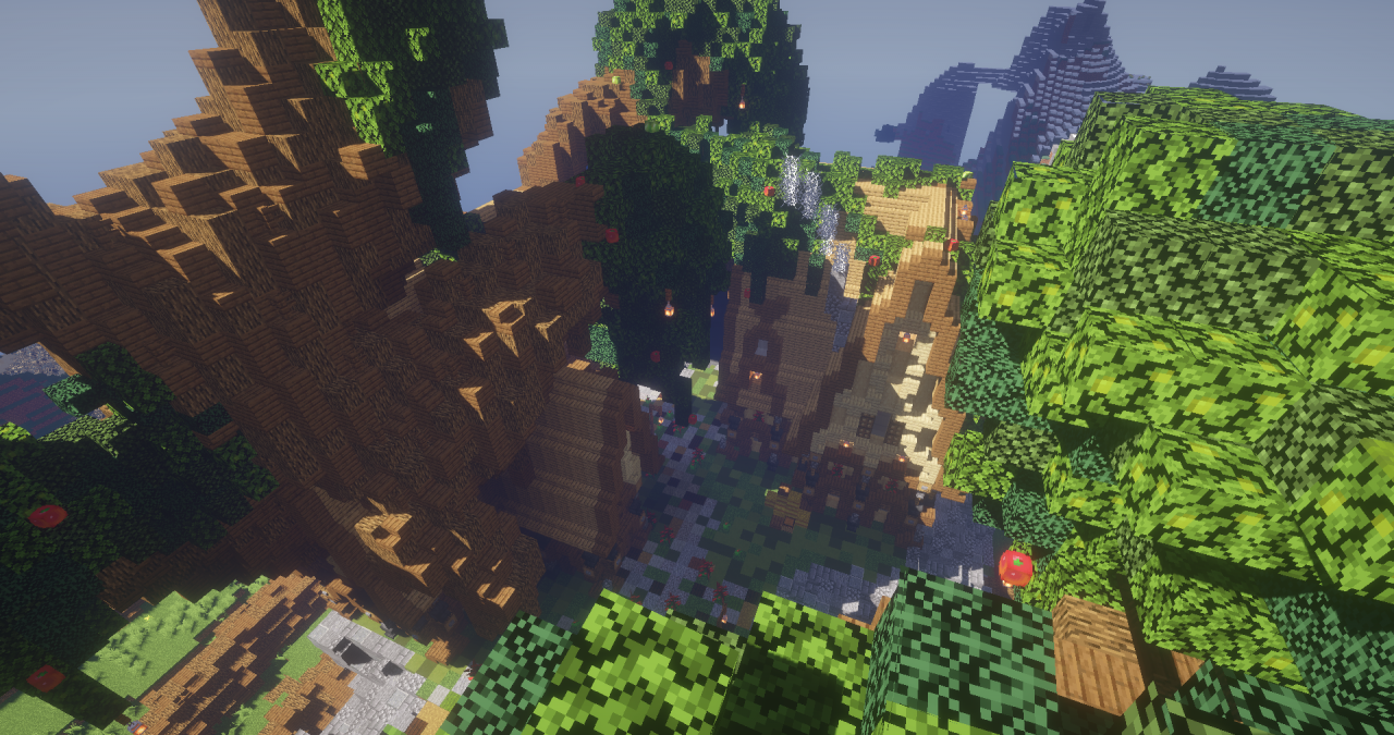 Survival Spawn Minecraft Map