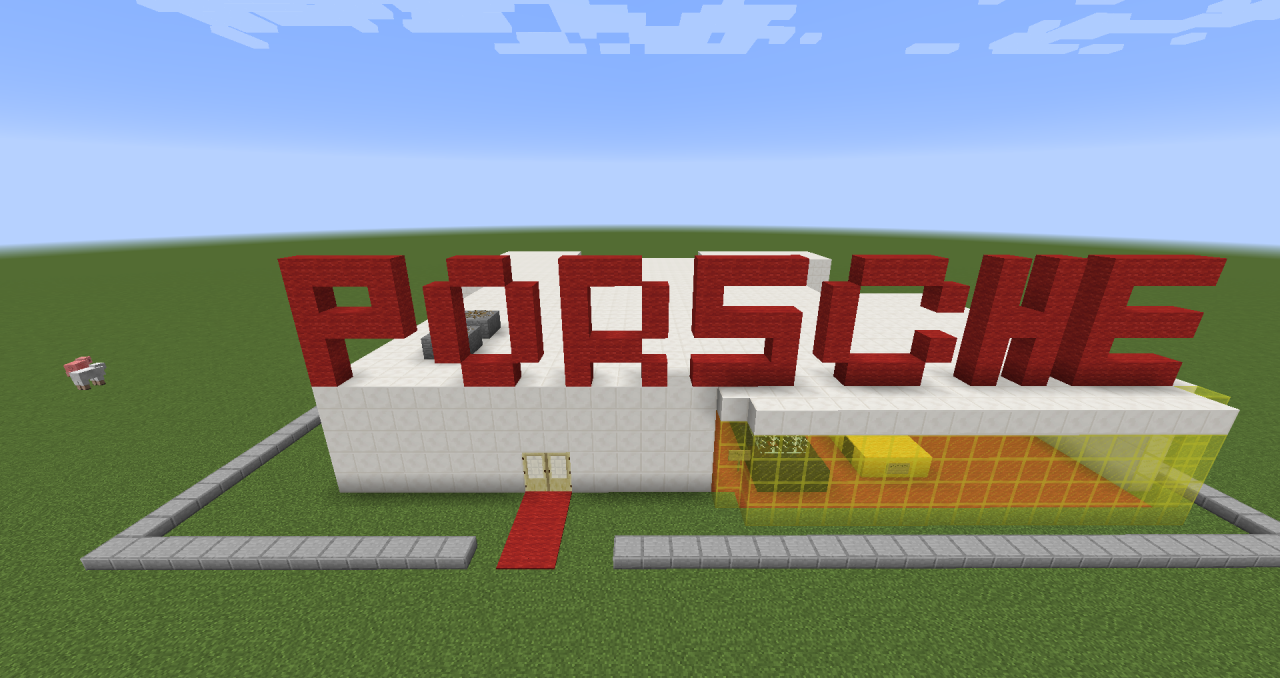 PORSCHE dealership Minecraft Map
