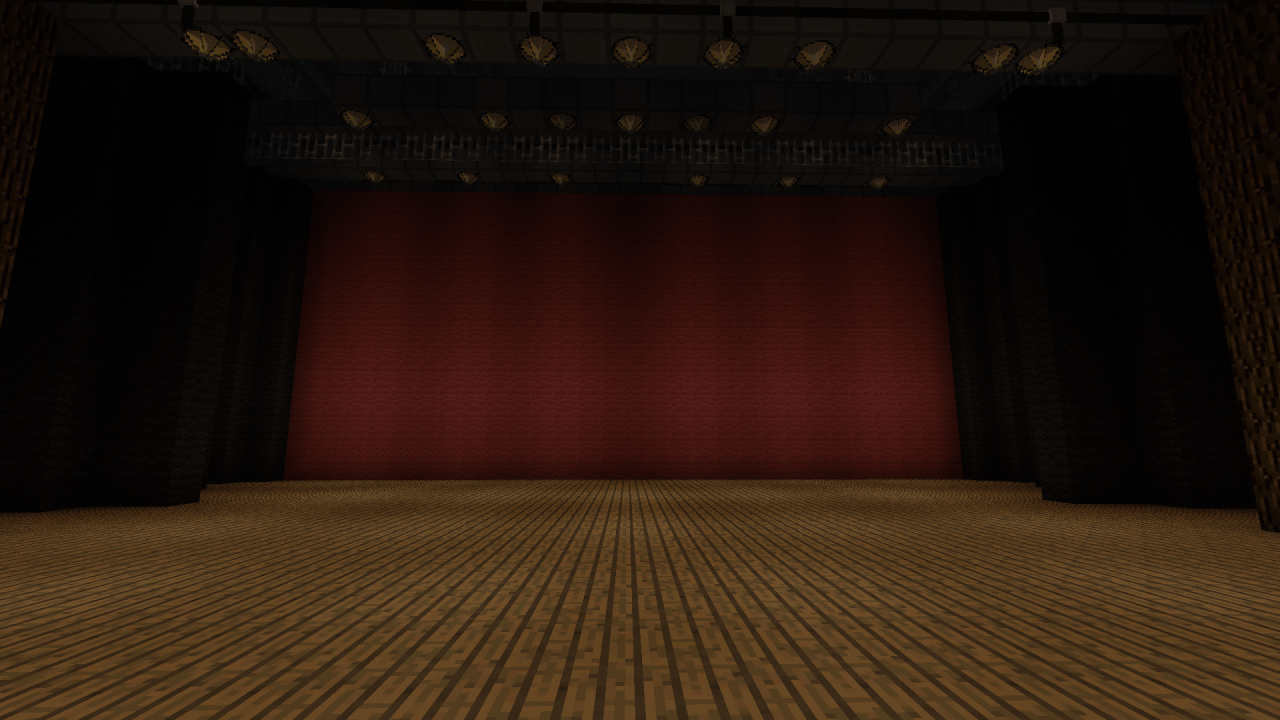 Three-hall congress centre Minecraft Map