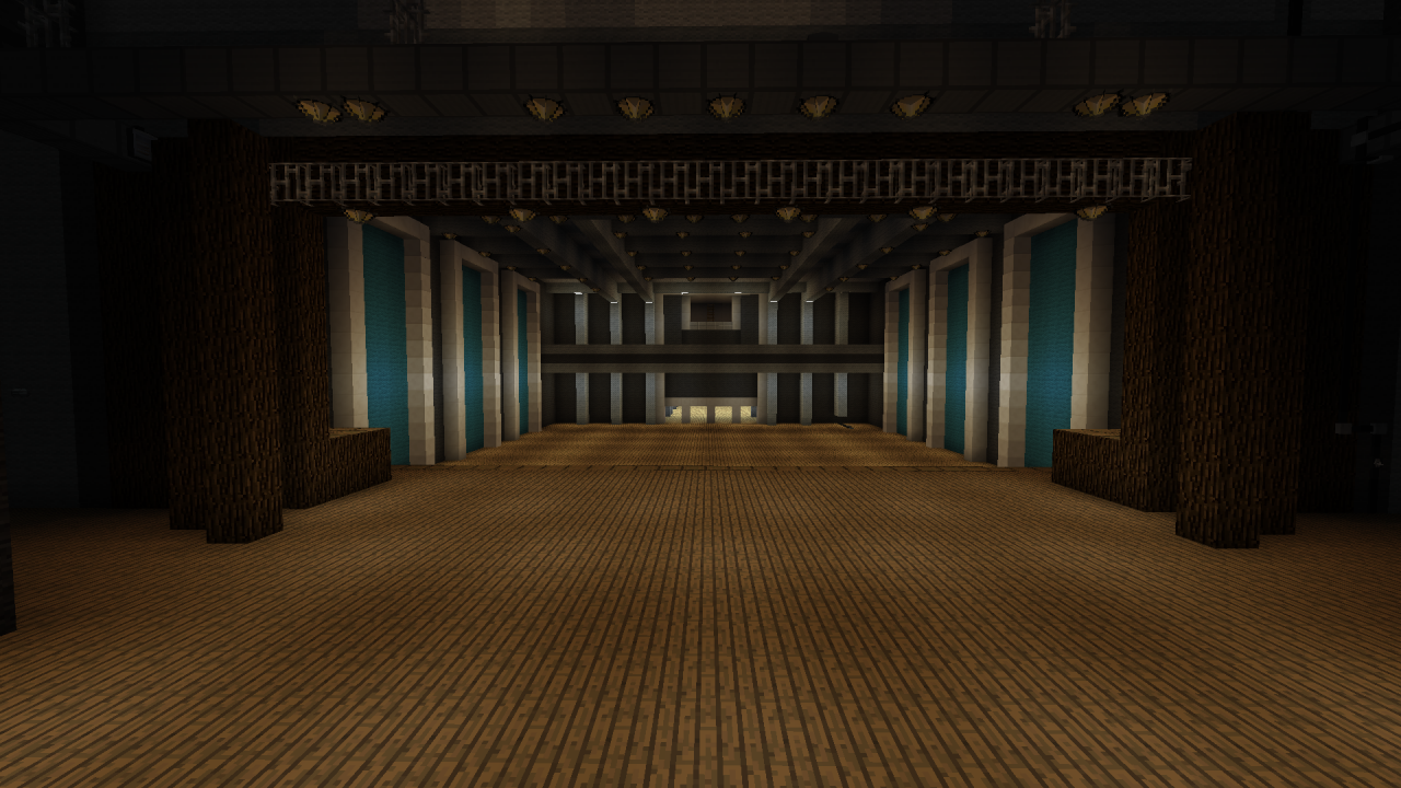 Three-hall congress centre Minecraft Map