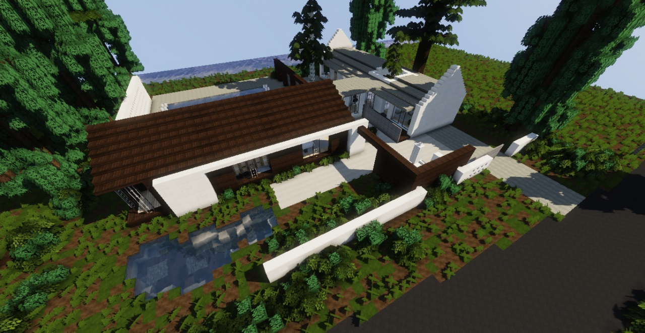 Ranch | Barn Conversion Modern House Minecraft Map