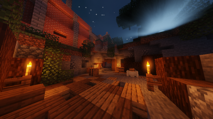 Small Mine and Factory Minecraft Map