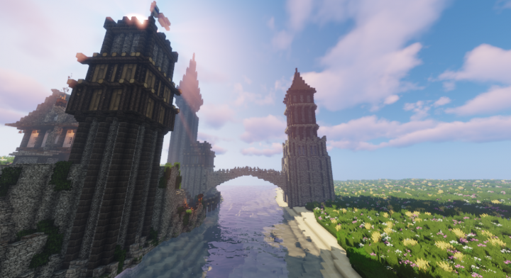 The River Fortress Minecraft Map