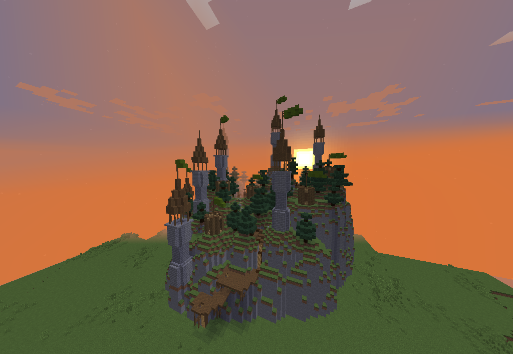 Outpost-Castle Minecraft Map