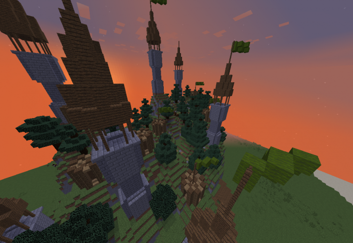 Outpost-Castle Minecraft Map