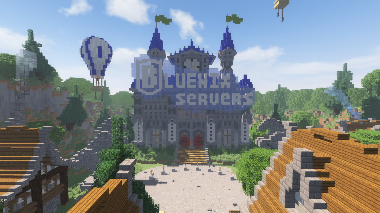 Bluenix | Hub [1.12] Minecraft Map